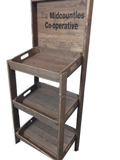 Wooden Retail Display Units Wooden Display Stand For Plaques And